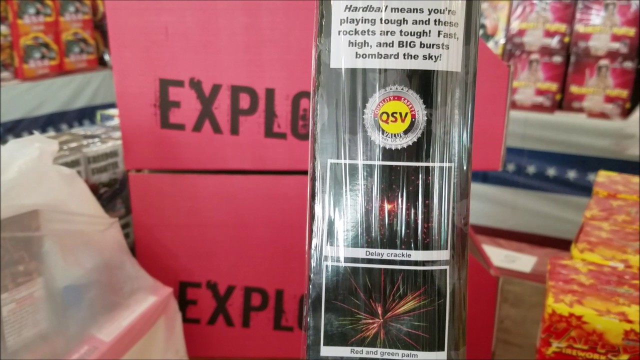 Hardball Rockets by Black Cat fireworks - YouTube