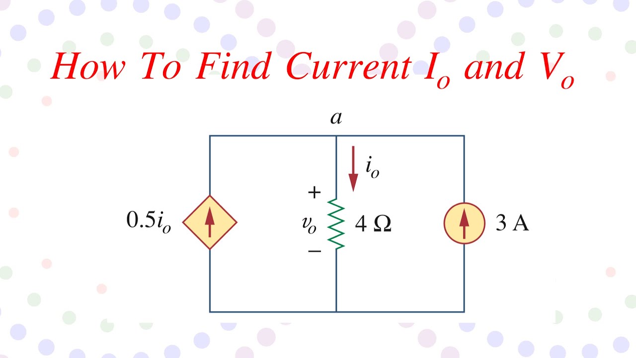 KCL solved Examples || How to Find Current and voltage || # ...