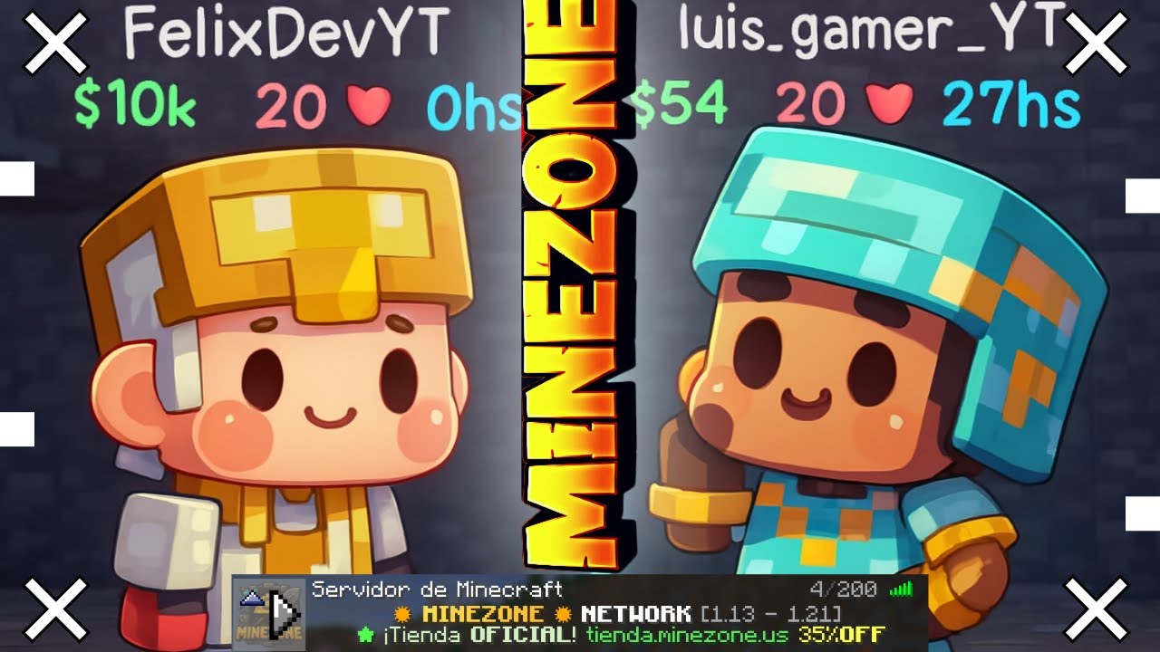 SERVER MINECRAFT 1.21.7 MC.MINEZONE.US Puerto bedrock: 19132 - YouTube