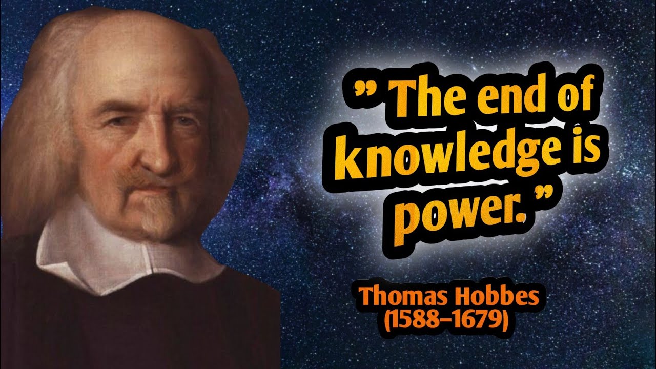 Thomas Hobbes Sitater The Leviathan In The State Theory Of Thomas