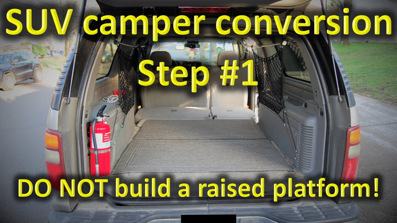 Turn your SUV into a camper! - YouTube