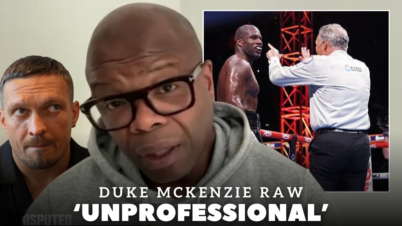 ‘A HOUSE PARTY BEFORE THE FIGHT?’ Duke McKenzie SHOCKED AT PRE FIGHT ...