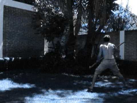 how to use a stick as a weapon - YouTube
