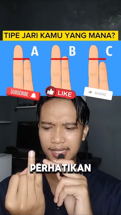 Tipe Jari Kamu Yang Mana #shorts - YouTube