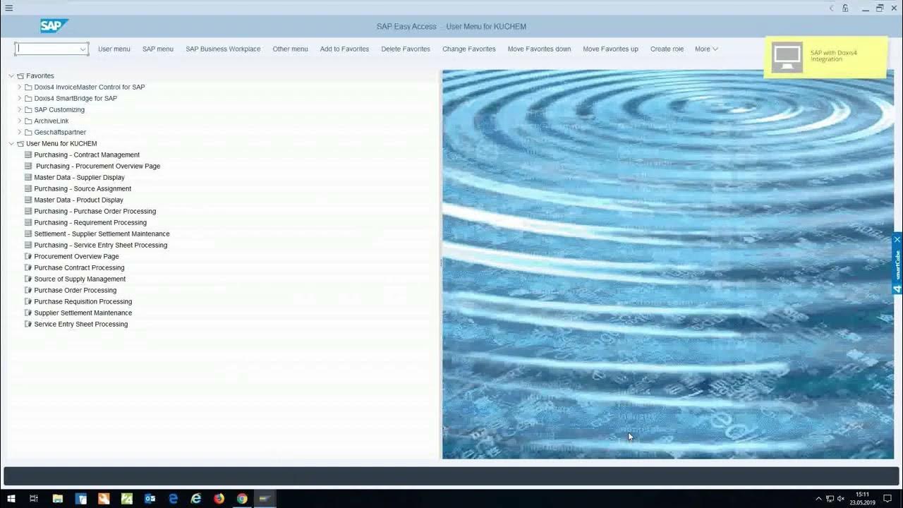 Demo ECM - SER Doxis4 SmartBridge for SAP - YouTube
