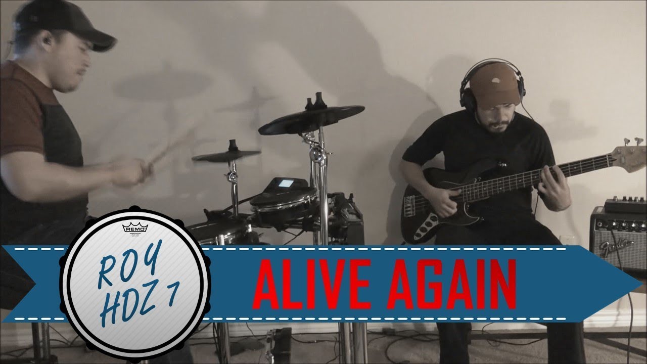 Alive Again - Planetshakers Drums And Bass Cover - YouTube