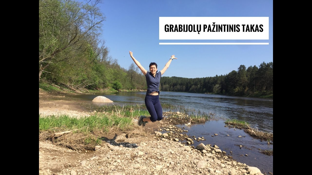 Traveling in Lithuania || Grabijolai hiking trail || VLOG #5 - YouTube