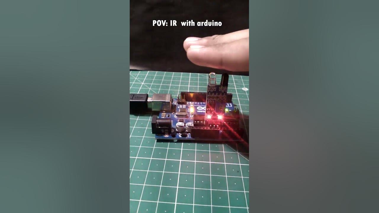 POV: IR with arduino ⚡ - YouTube
