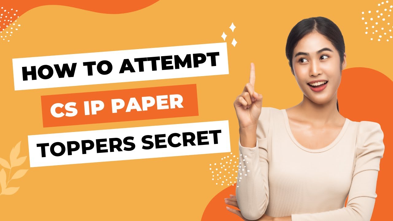 How To Attempt Computer Science Paper I Toppers Secret To Score Full ...
