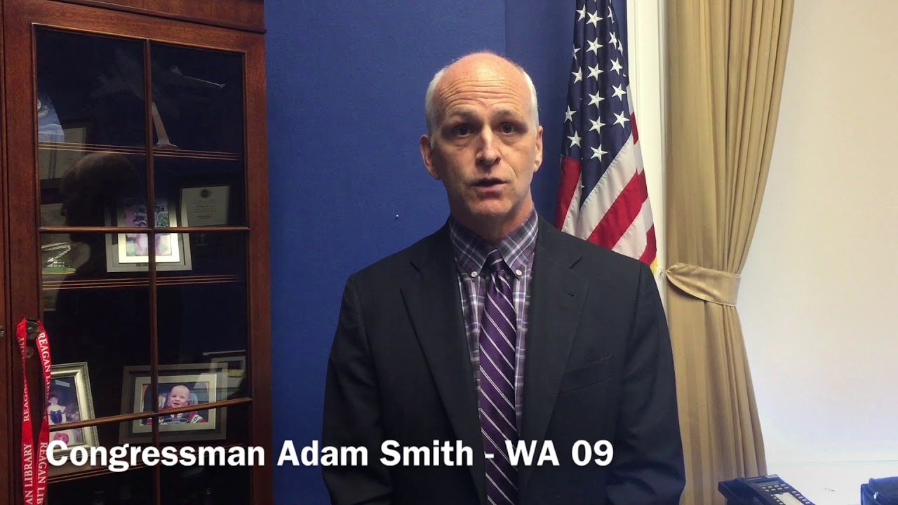 Congressman Adam Smith's Message for the 2018 Jalsa Salana USA - YouTube