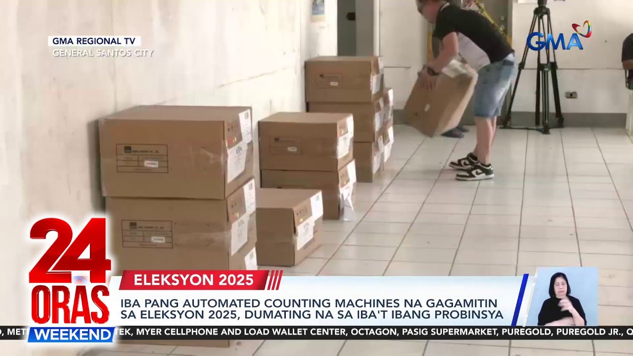 Iba pang automated counting machines na gagamitin sa Eleksyon 2025 ...