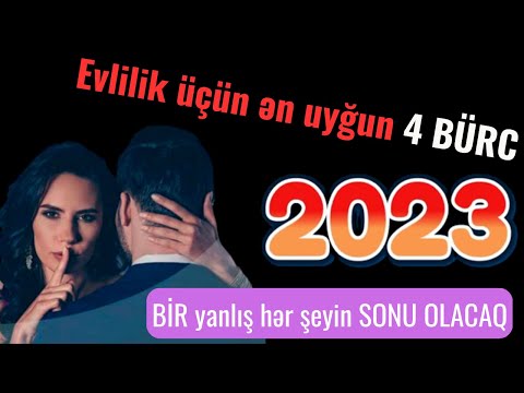 2023-cü ildə bu 4 BÜRCÜN qadınları ilə EVLƏNİN - Sensasion Proqnoz
