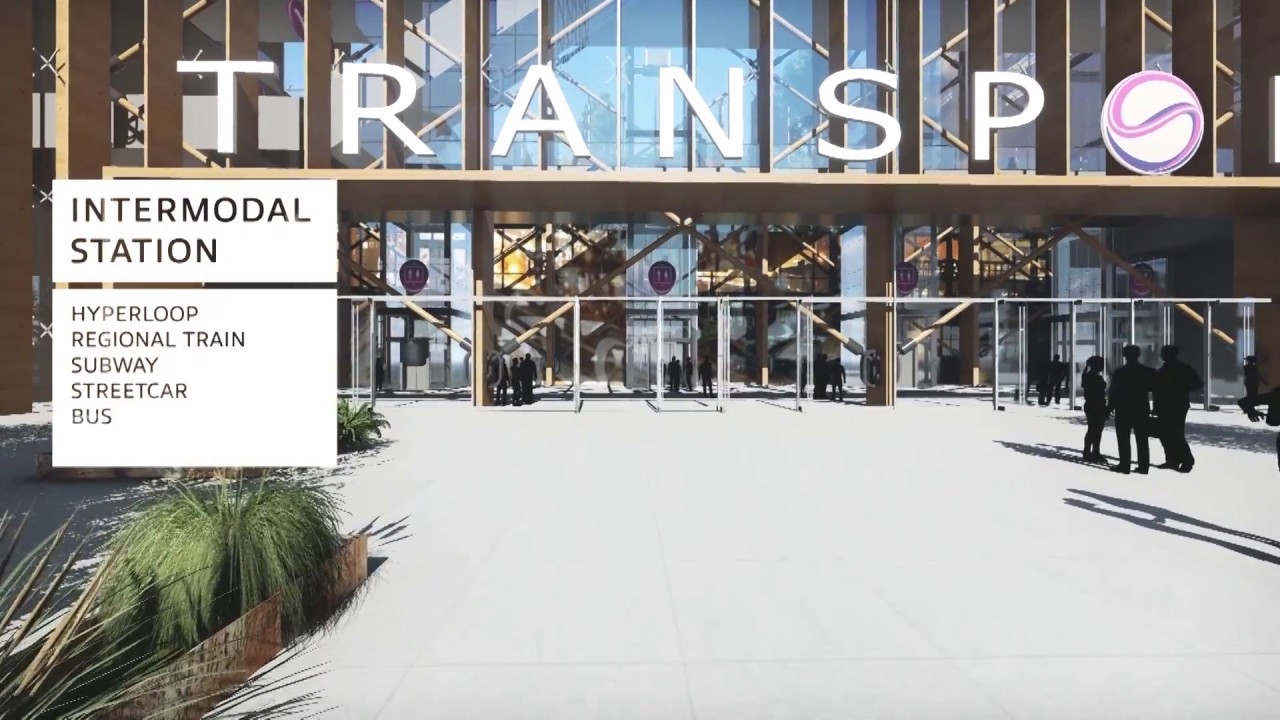 TransPod: Station Design - YouTube
