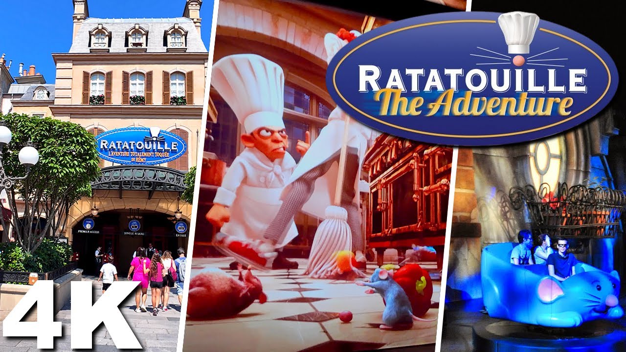 Ratatouille : The Adventure [On-Ride 4K POV] - Walt Disney Studios ...