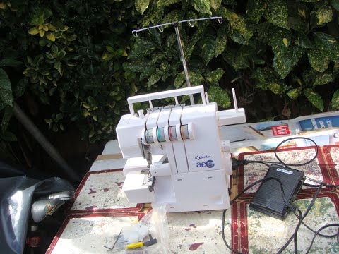 Delta Overlock , Overlocker  Model  OL - 1000 See Video