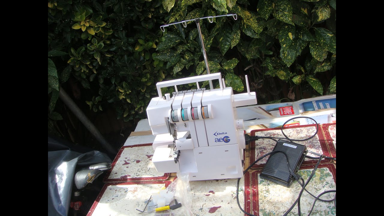 Delta Overlock , Overlocker Model OL - 1000 See Video - YouTube