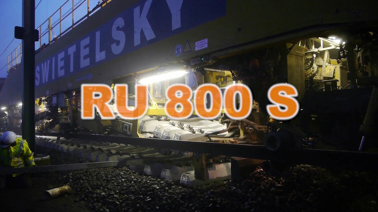 Swietelsky Clip RU800-S - YouTube