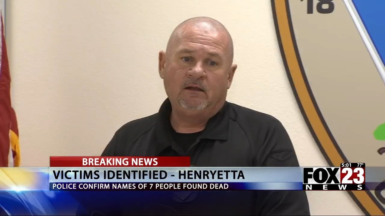 Clip Okmulgee Police Chief Addresses Community After 7 Bodies Found In