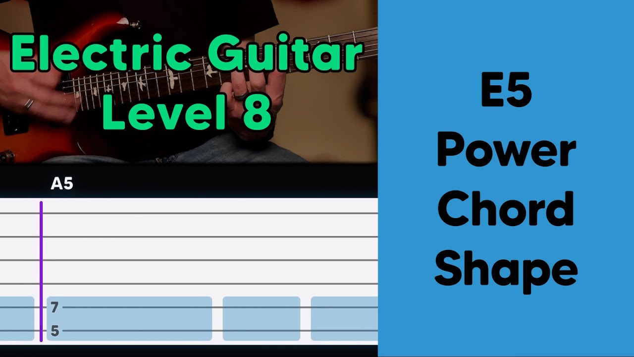 POWER CHORDS on Electric Guitar - Beginner Lesson - YouTube