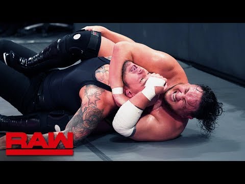 Ricochet vs. Samoa Joe vs. Baron Corbin – King of the Ring Semifinal Match: Raw, Sept. 9, 2019