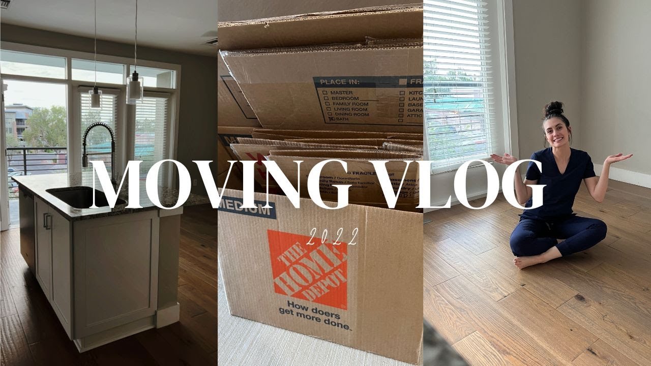 Moving Vlog Packing Up Cleaning And New Apartment Tour Youtube