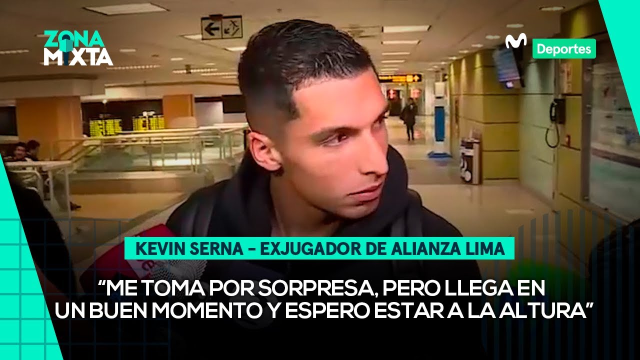 ALIANZA LIMA: KEVIN SERNA ya está en BRASIL para fichar por FLUMINENSE ...