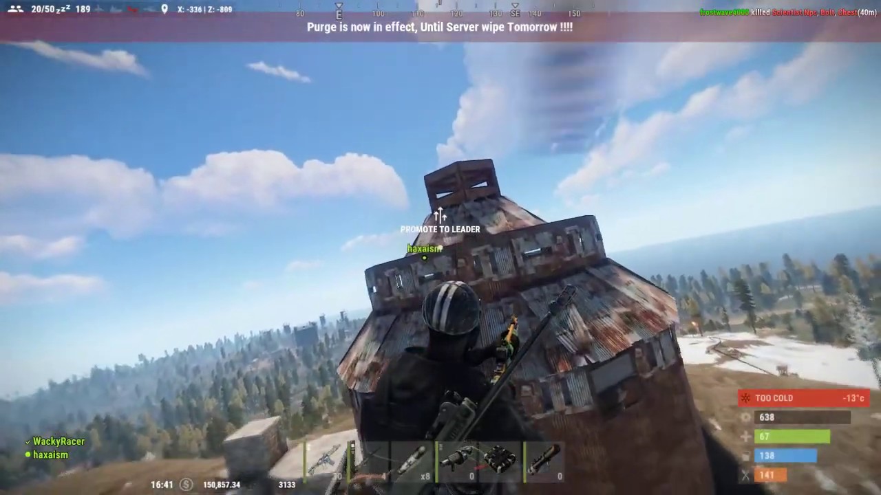 RUST PURGE NIGHT! RAIDING & DEFFENDING 10 X MODDED SERVER PVP & ROCKET ...