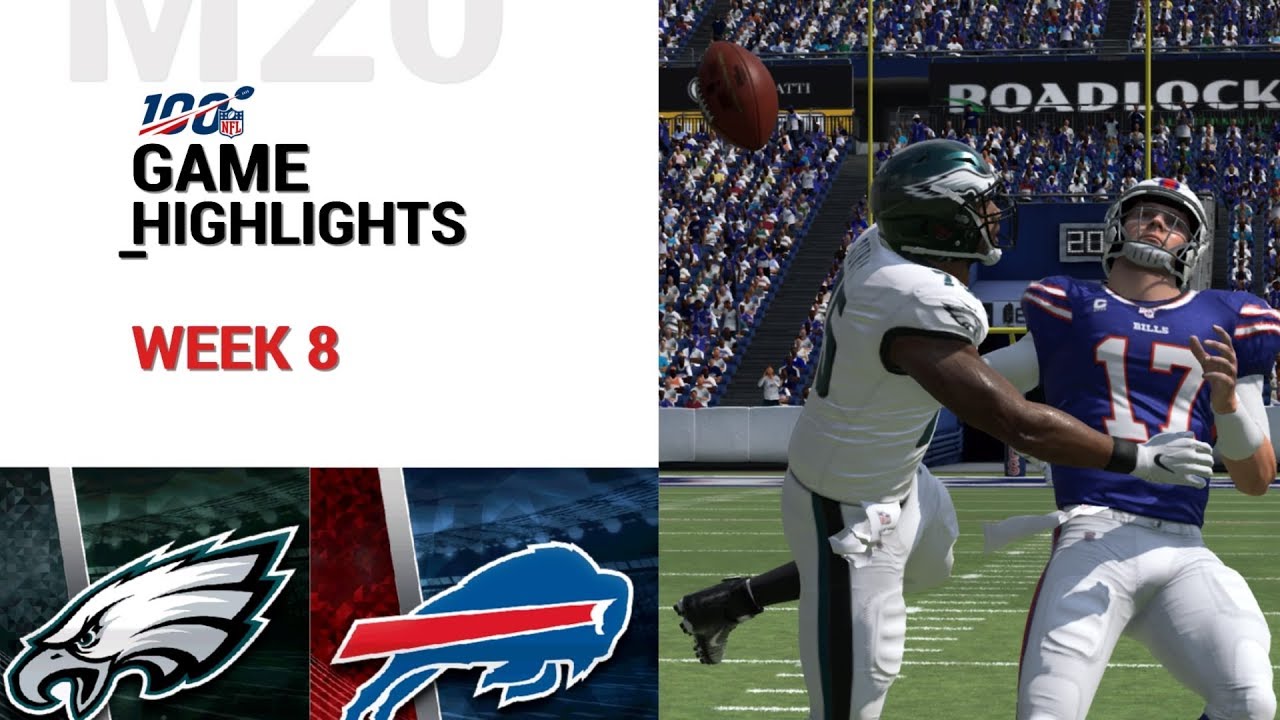 Eagles vs. Bills Week 8 Highlights | M20 - YouTube