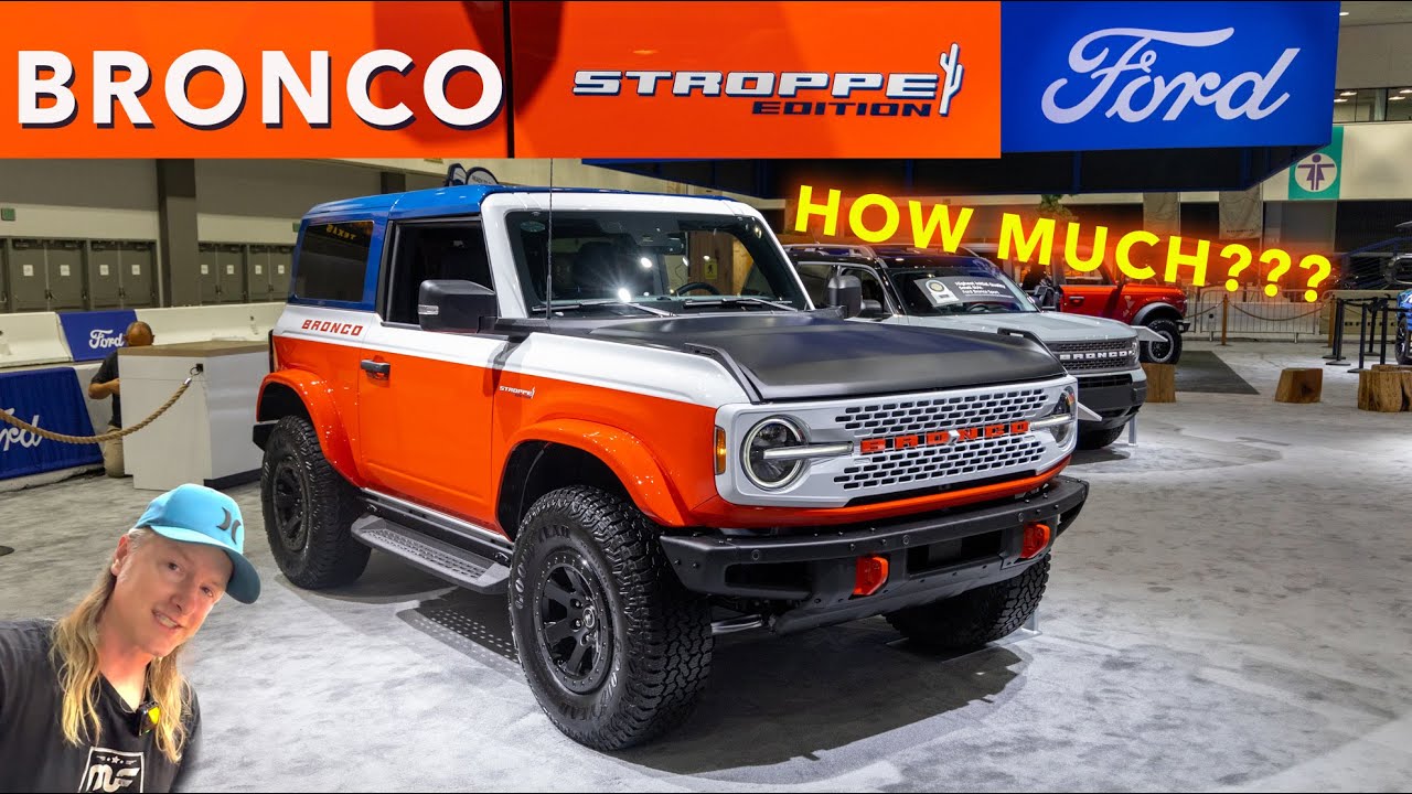Is the Bronco Stroppe Edition Just a Wildtrak with an Expensive Paint ...