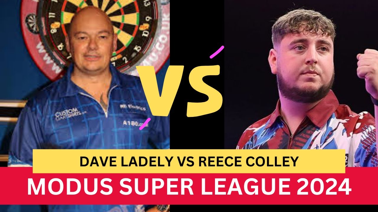 🎯LIVE: Dave Ladely vs Reece Colley International Modus Super 2024 Darts ...