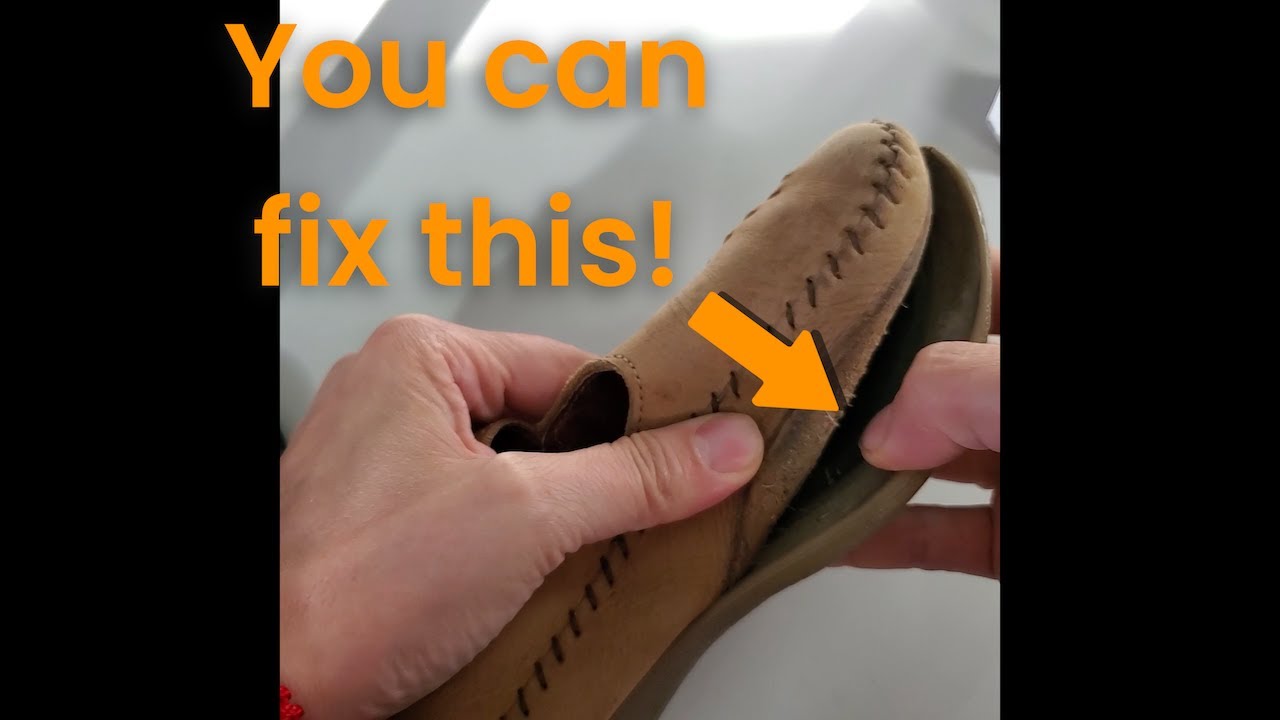 How to Fix Detached Shoe Sole - Very Easy! - YouTube