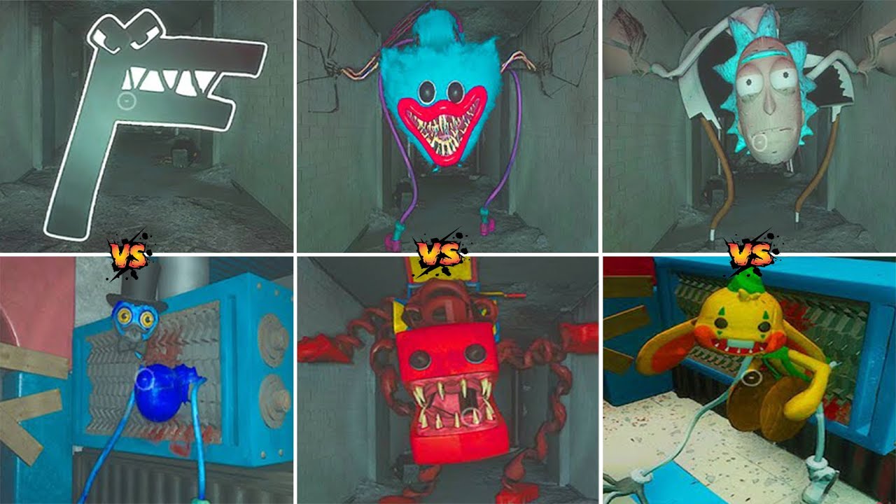 All New JUMPSCARE OF FINAL BOSS Poppy Playtime Chapter 1(Bunzo,Boxy Boo ...