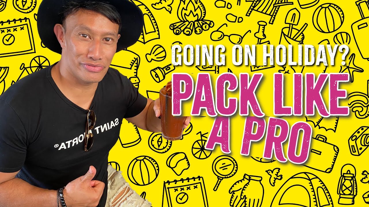 Learn to PACK LIKE A PRO: Vacation Packing Tips from a 50 year old male - YouTube