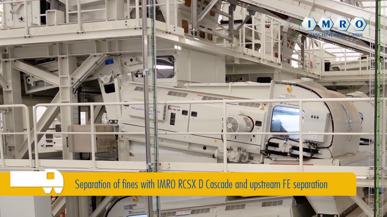 Incinerator bottom ash (IBA) fines recycling with IMRO eddy current ...