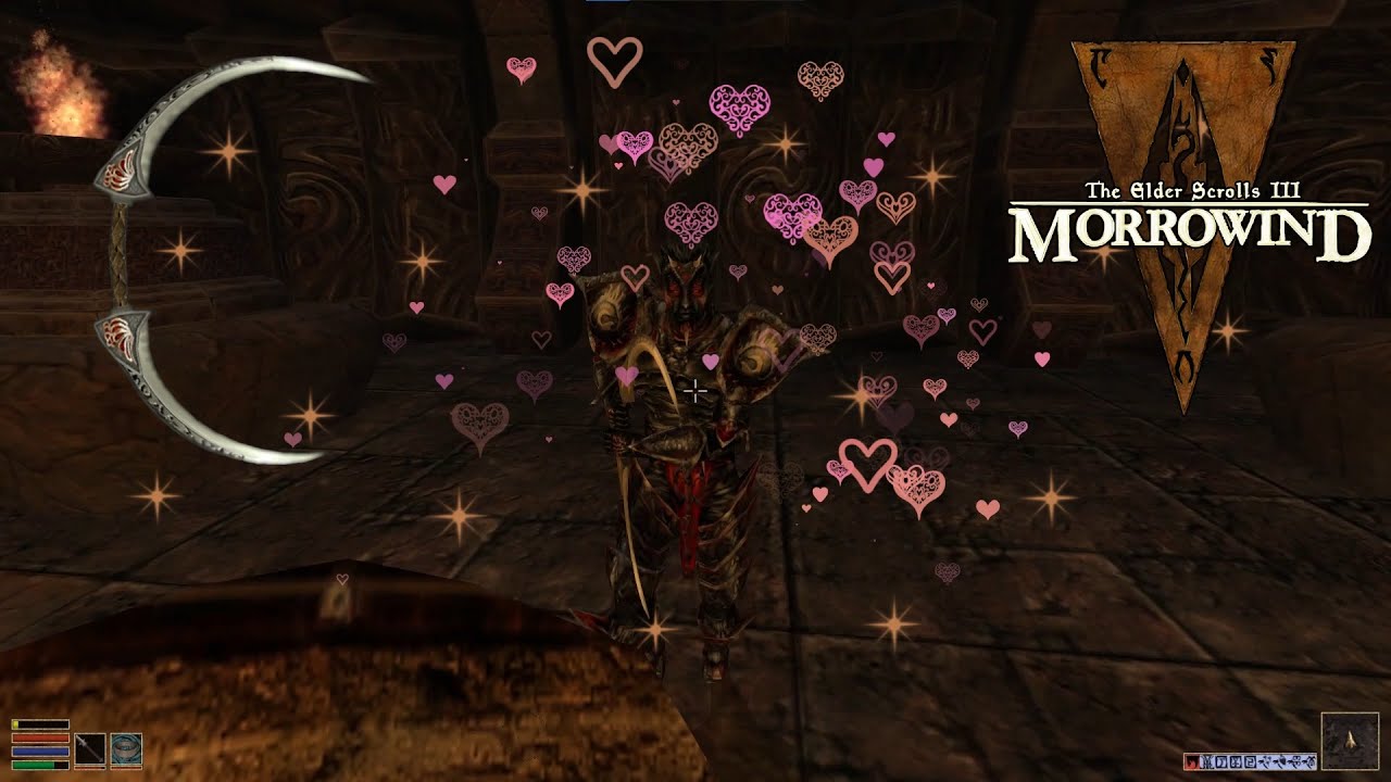 Getting the Daedric Crescent in Morrowind - YouTube