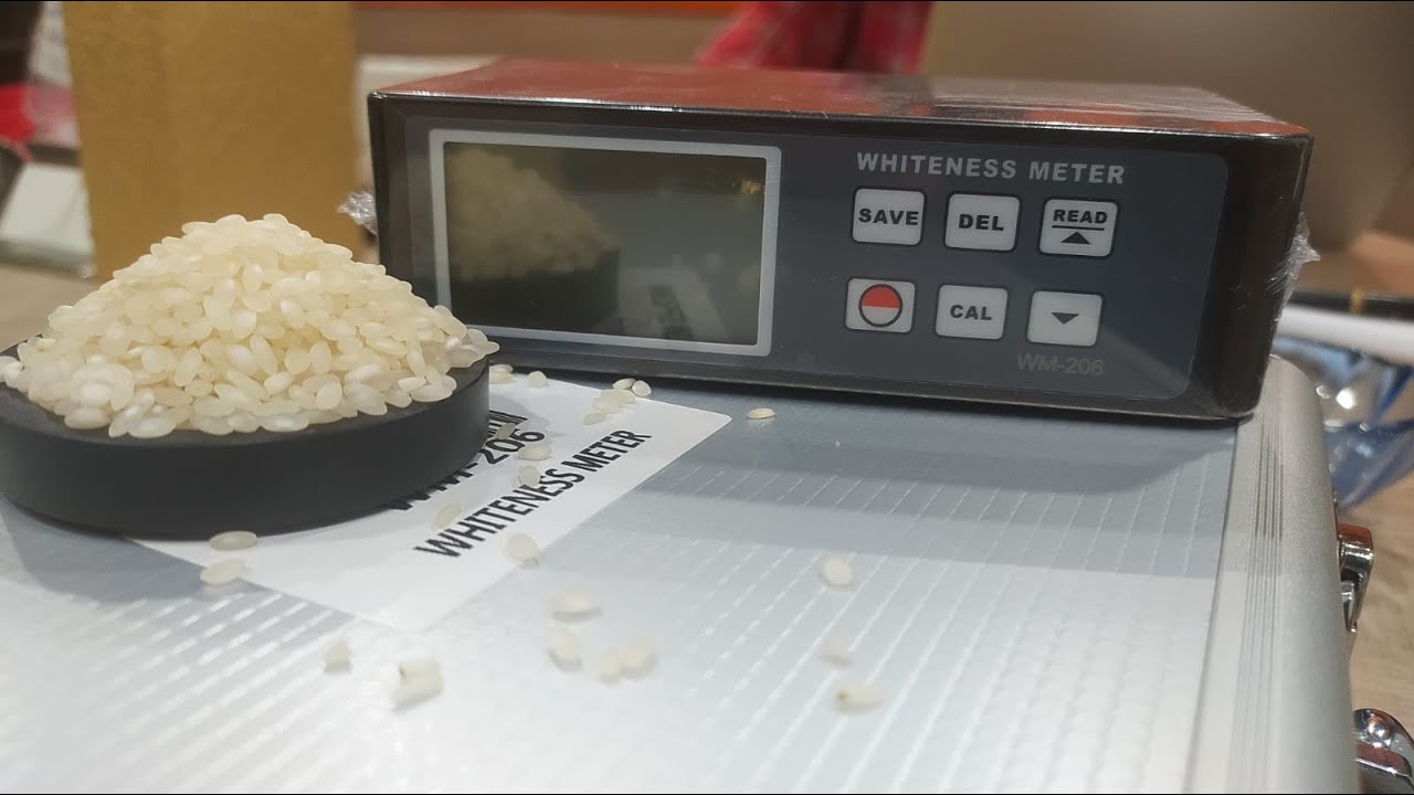 Whiteness Meter - How to measure whiteness of rice using Landtek ...