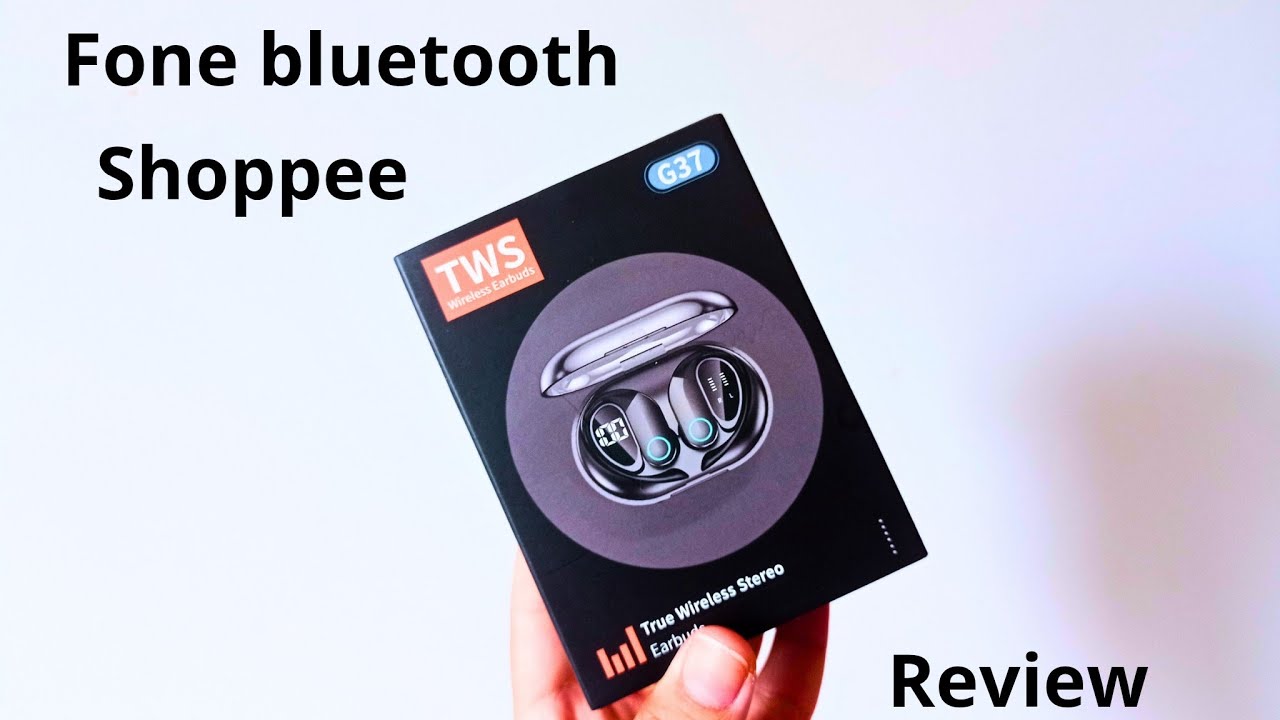 Fone TWS G37 bluetooth - Review - YouTube