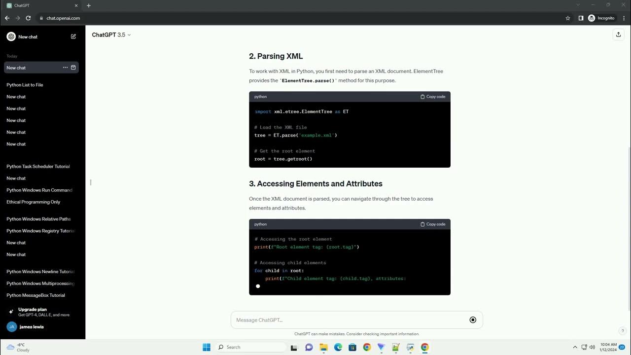 Python Xml Elementtree Tutorial Youtube