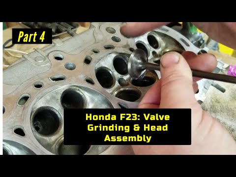F23A1 Honda Accord Engine Rebuild Part 4: Cylinder Head Assembly - YouTube