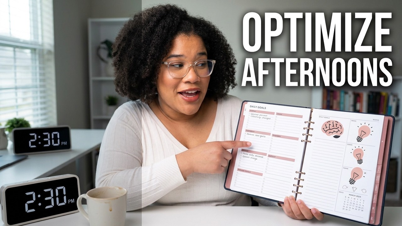 🔋 How to Optimize Your Afternoon: Productive Routine Ideas 💡 - YouTube