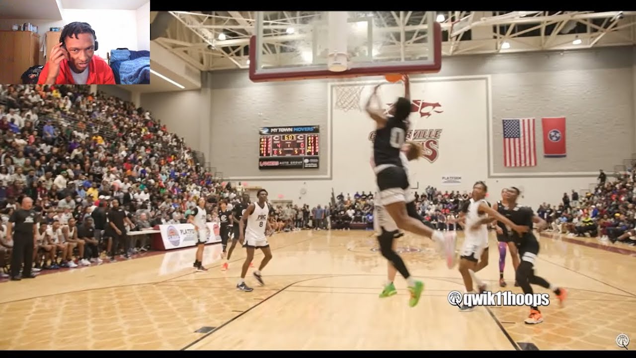 Bronny James Dunks On Defender & Bryce James Scores First Varsity ...