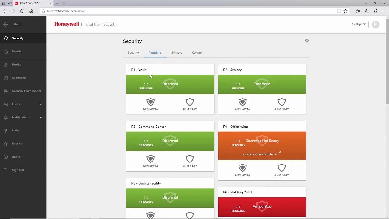 General Overview of Total Connect 2 0 Multi-Partition Support Through ...