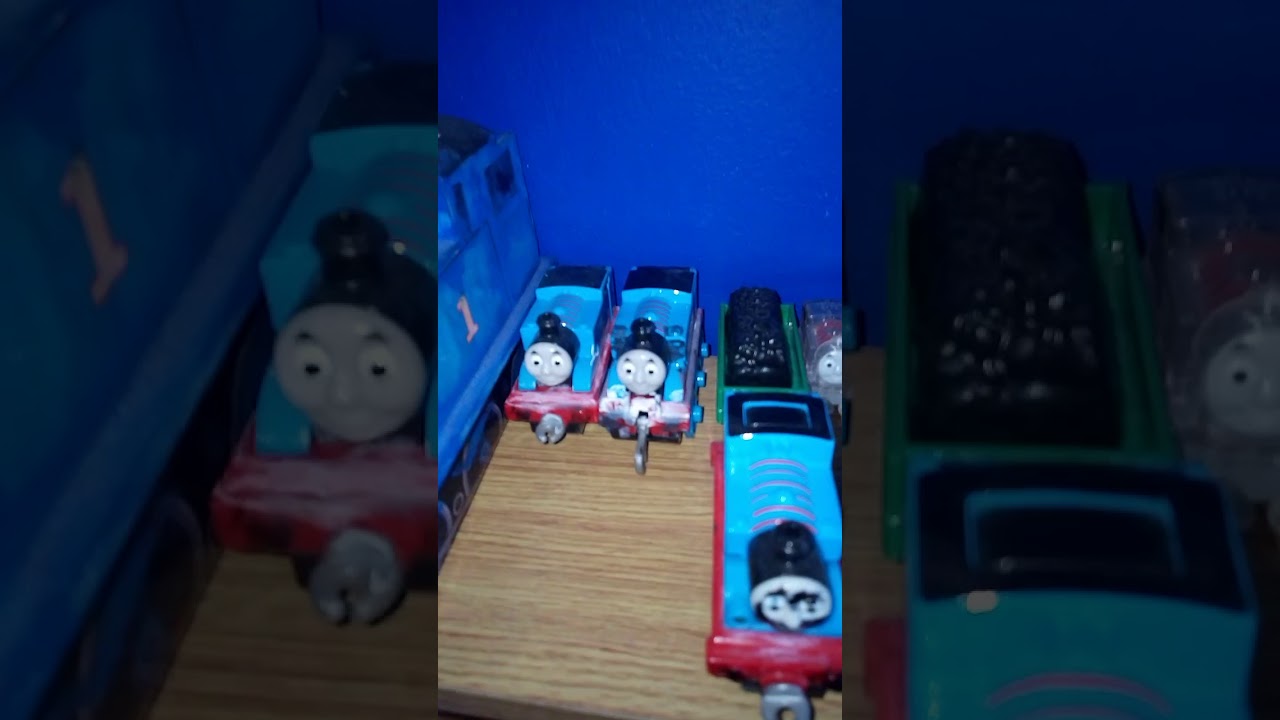 My Thomas collection and DVDs with the updated Thomas series 24 version ...