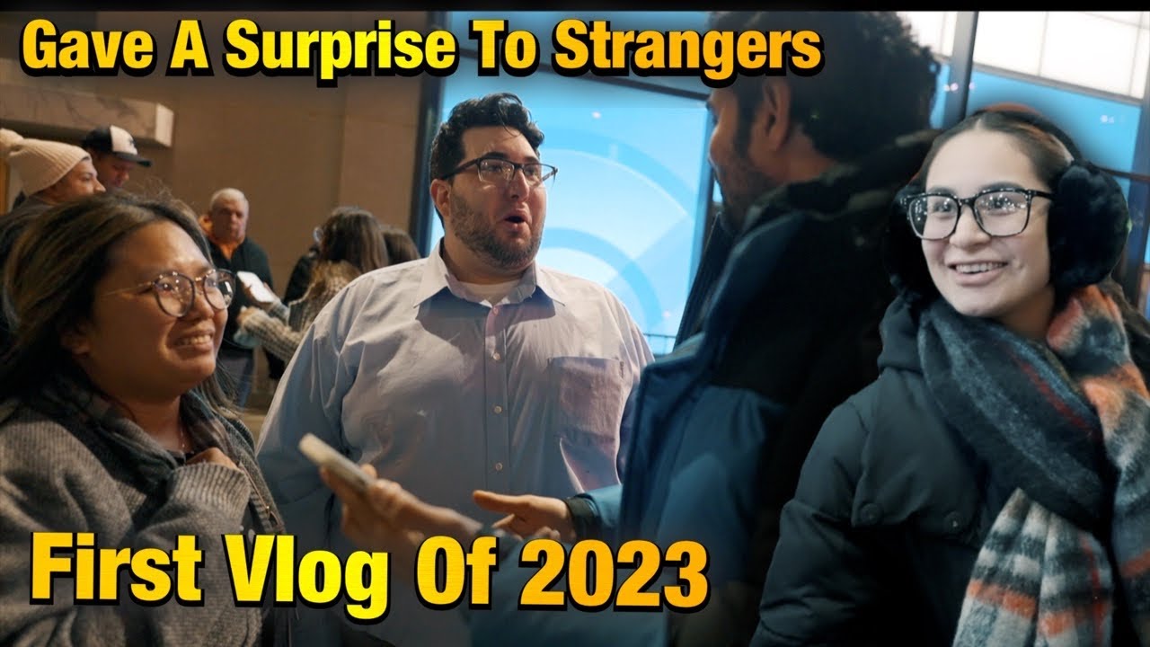 Gave Surprise To Strangers | First Vlog Of 2023 | Rohan virdi - YouTube
