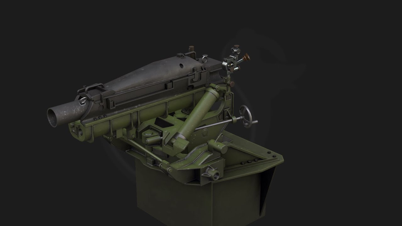 M1 pack howitzer - YouTube