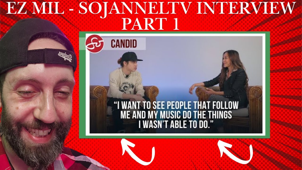 HE WAS NERVOUS!! | Ez Mil - SoJannelleTV Interview PART 1 | (FIRST TIME REACTION) So Candid ...