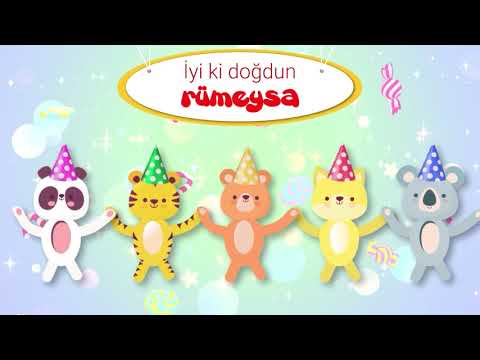 İyi ki Doğdun RÜMEYSA - İsme Özel Kırmızı Balık Doğum Günü Şarkısı