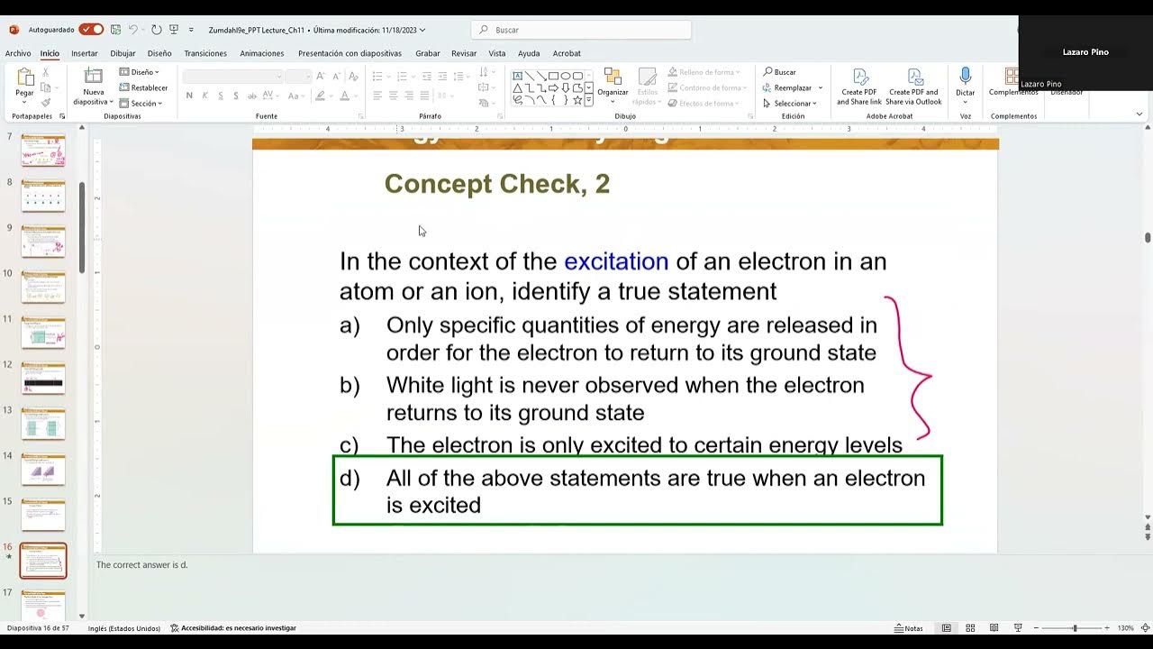 Chapter 11 Modern Atomic Theory - YouTube