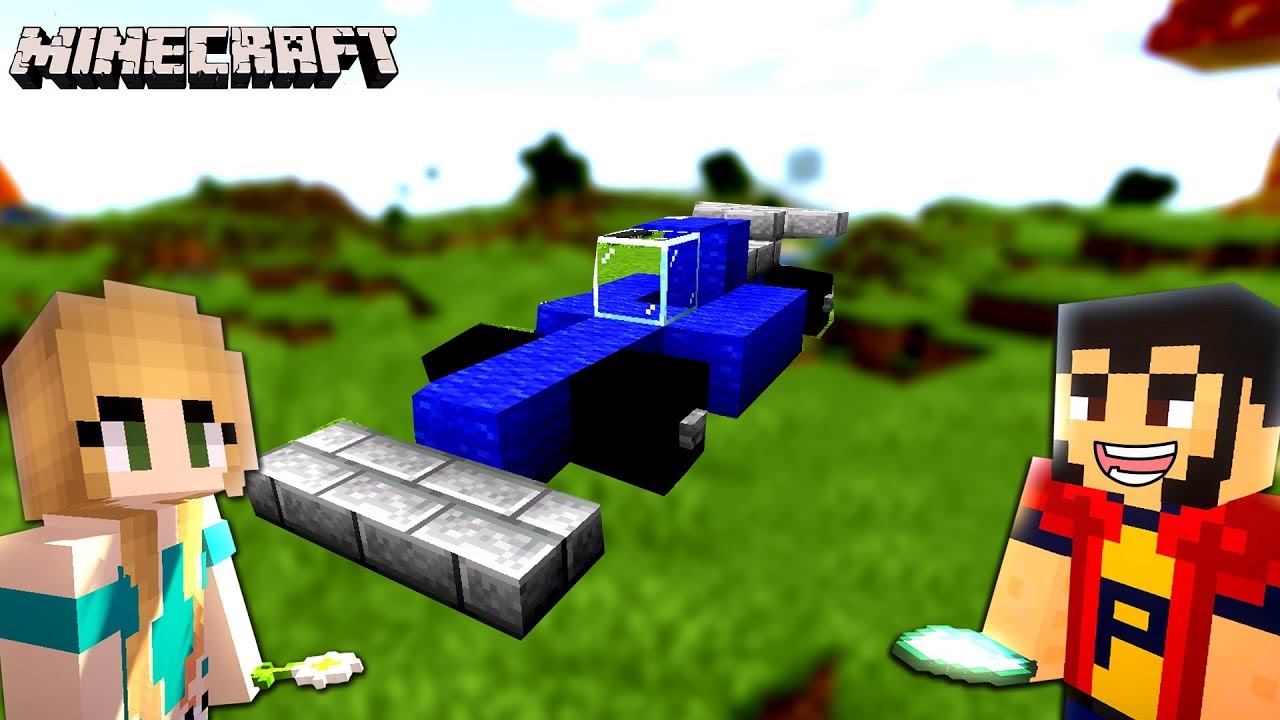 MINECRAFT | MASINA F1 si RADE de mine IAR ! - YouTube