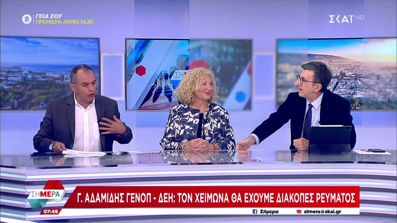 Γ. Αδαμίδης ΓΕΝΟΠ - ΔΕΗ: Τον χειμώνα θα έχουμε διακοπές ρεύματος ...
